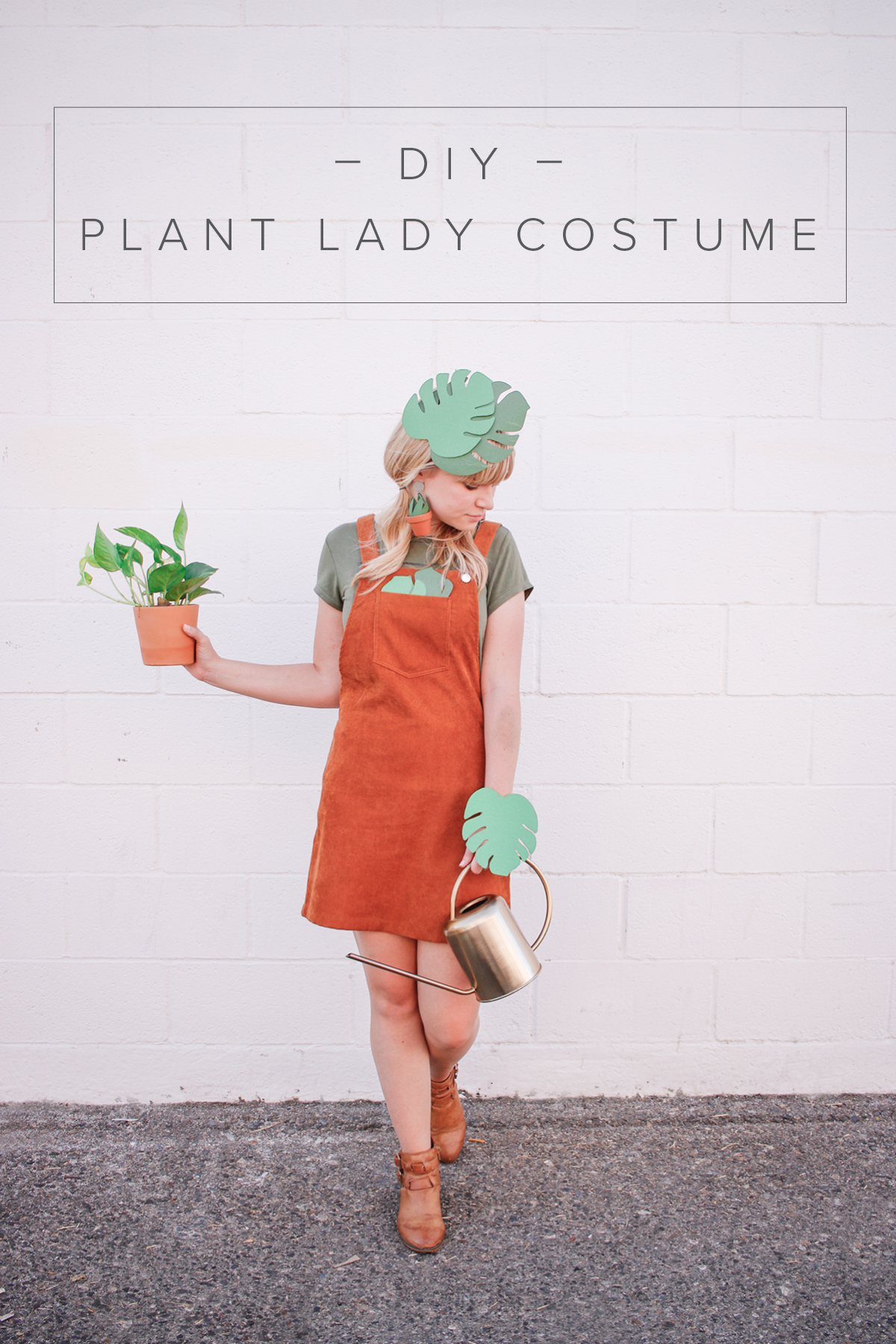 DIY Plant Lady Costume - mikyla