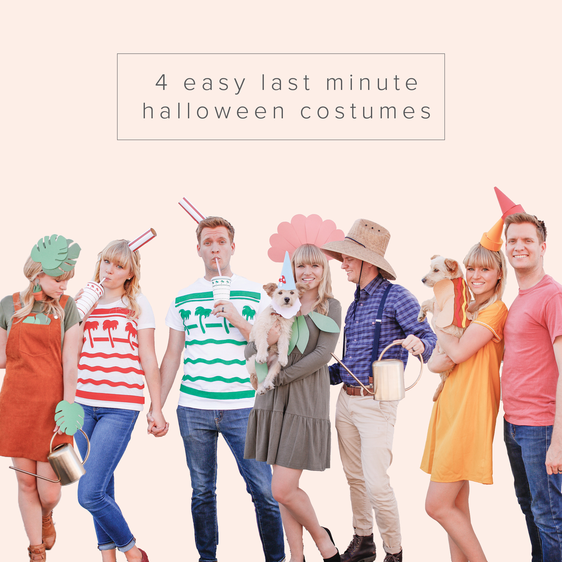 4 Last Minute Costumes (+ Video) - mikyla