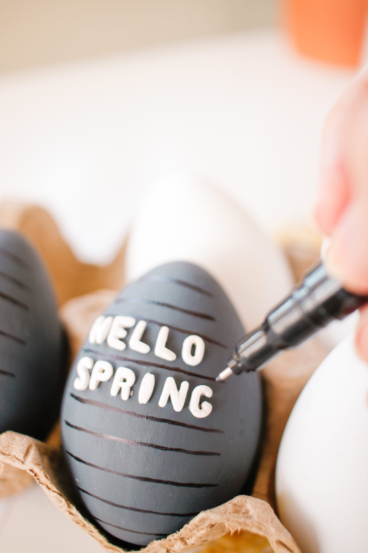 DIY Letter Board Easter Eggs - mikyla