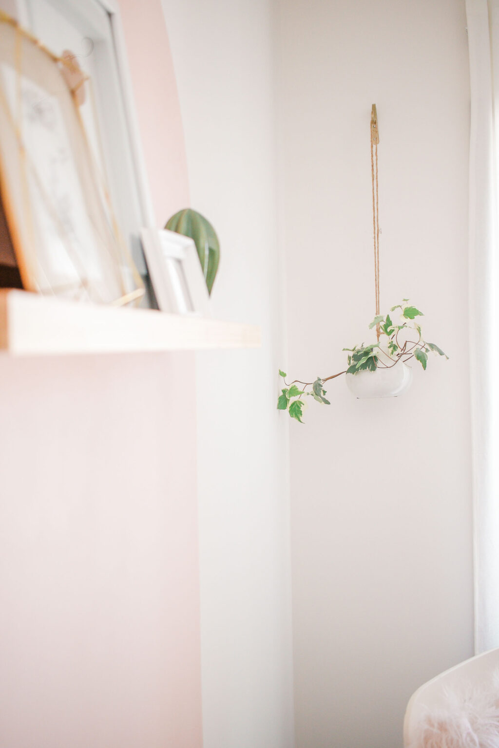 How to Paint a Color Block Arch + Office Makeover - mikyla