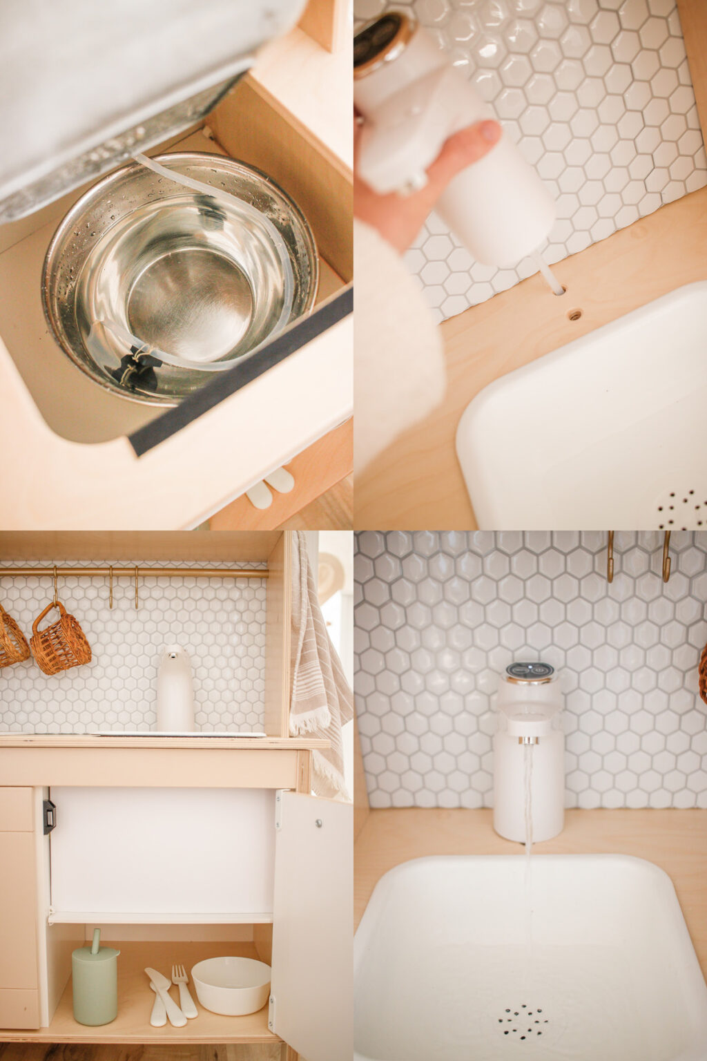DIY Boho Functional Ikea Play Kitchen Hack - mikyla